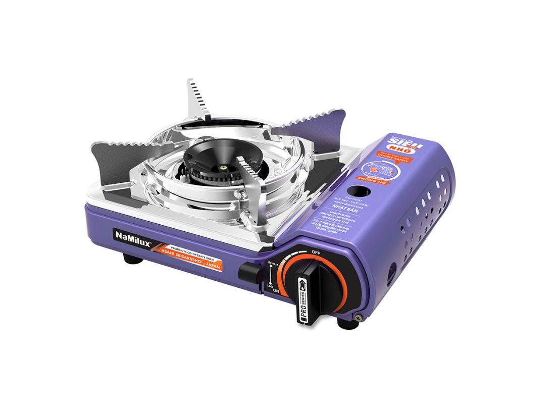 Bếp gas mini thông dụng NaMilux PS2221PS cùng vui dã ngoại